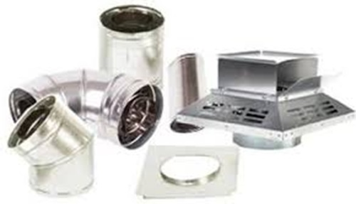 Direct Vent Secure Vent Pipe 4.5 x 7.5 Secure Rigid Vent Pipes and Kit ...